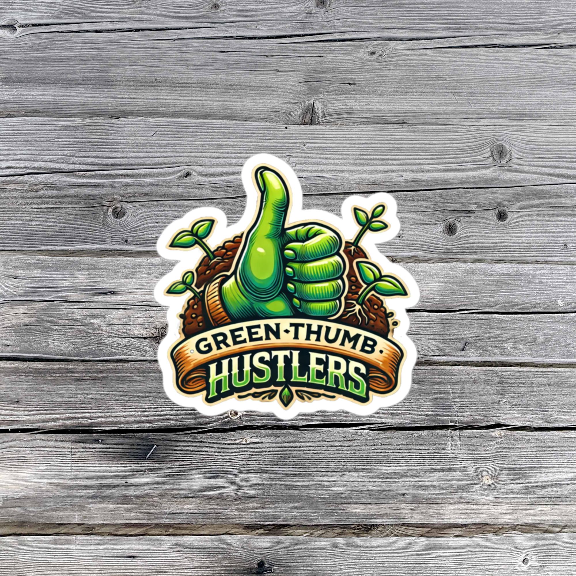 Green Thumb Hustlers Sticker | Cultivate – KALIX CPN