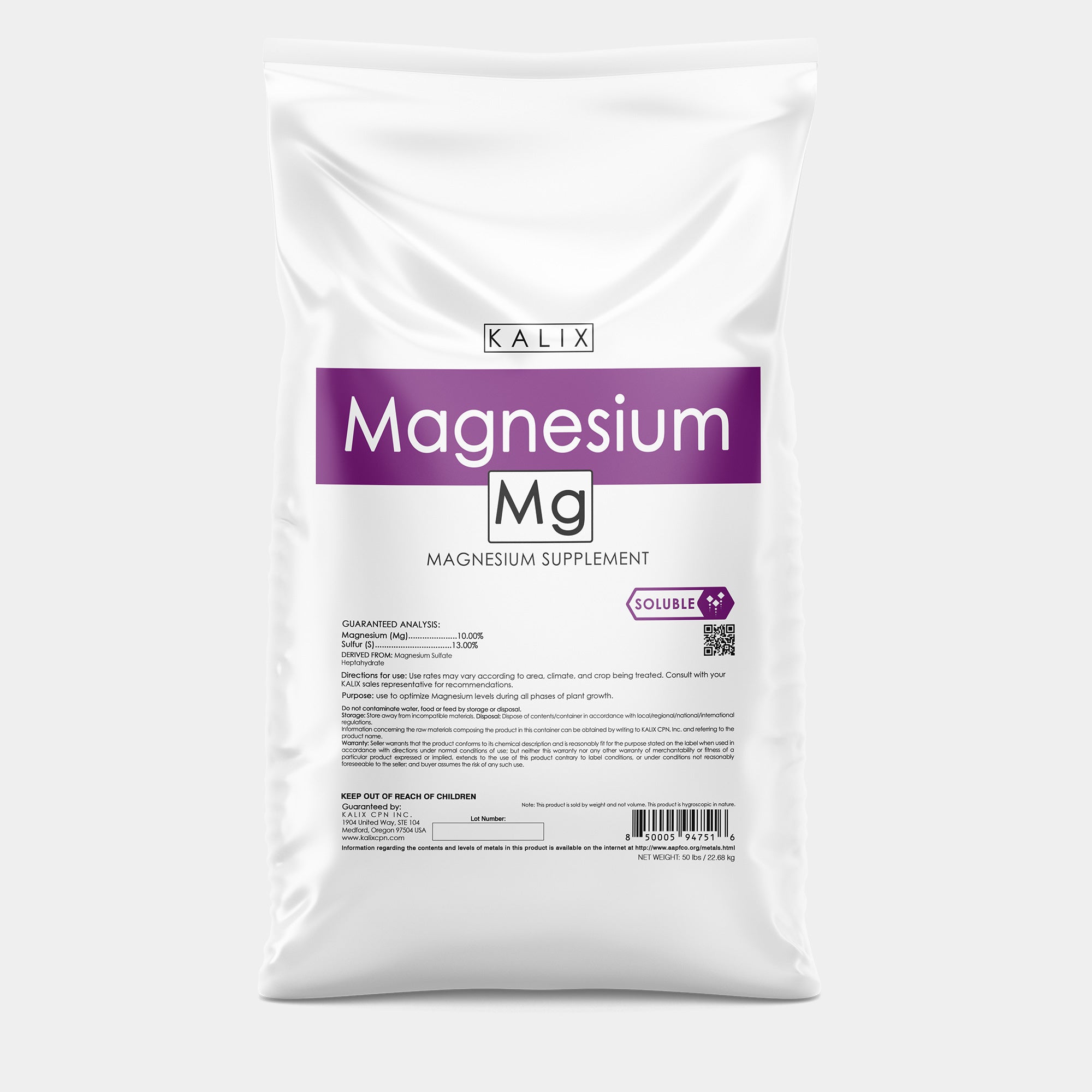 KALIX Magnesium (Soluble) – KALIX CPN